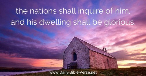 Daily Bible Verse | End Times | Isaiah 11:10 (NRSV)