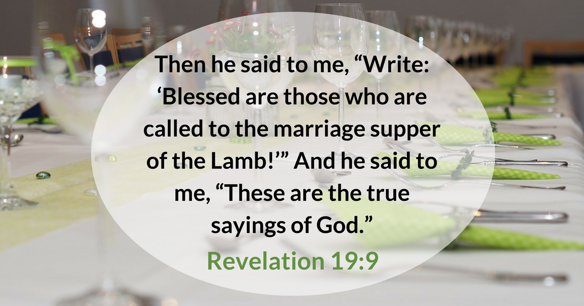 Daily Bible Verse | End Times | Revelation 19:9 (NKJV)